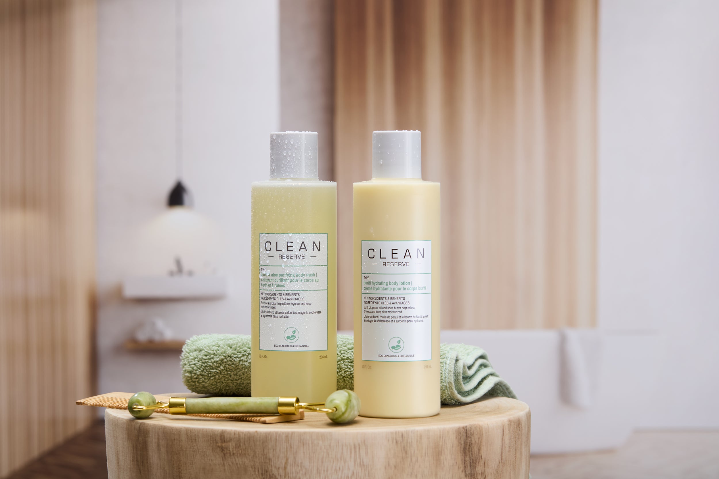 Green the Globe with Clean Reserve's Buriti and Aloe Purifying Body Wa ...