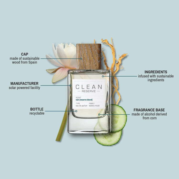 CLEAN RESERVE Rain Fragrance – 3 Sizes – CLEAN Beauty Collective