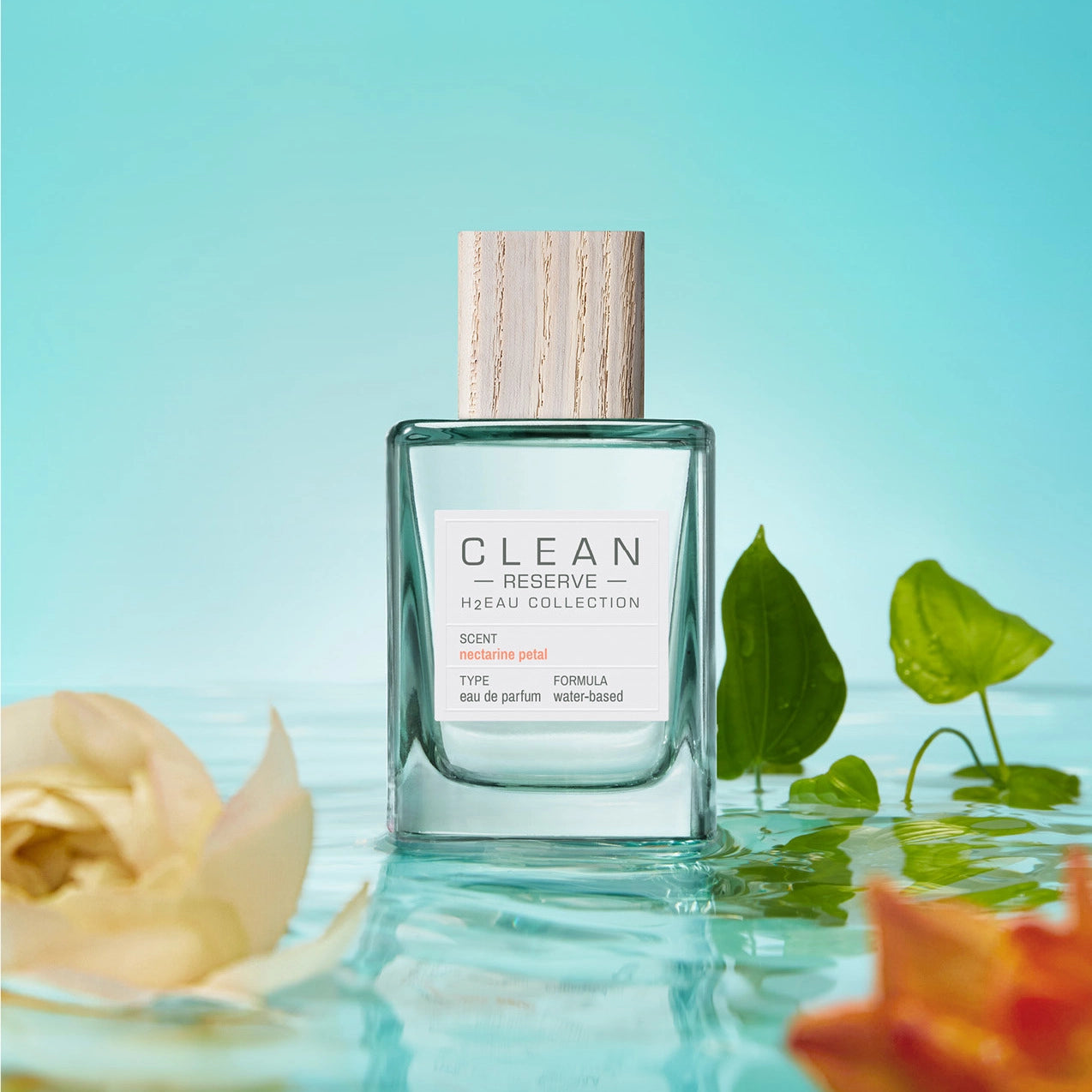 CLEAN RESERVE H2EAU Nectarine Petal Fragrance – 3 Sizes – CLEAN Beauty ...